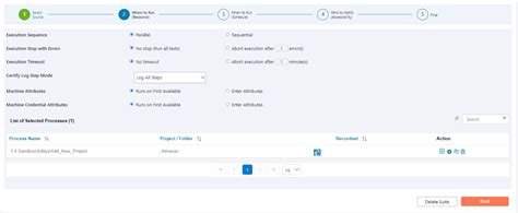 Triggering Execution From Continuous Testing Manager Ctm