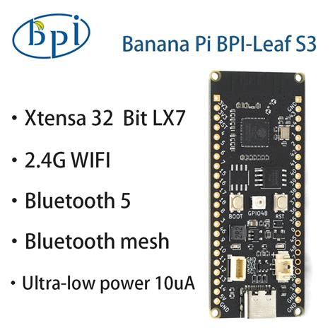 กลวย Pi BPI Leaf ESP S Runnable Micropython Low Powered ประหยดพลงงานไมโครคอนโทรลเลอร