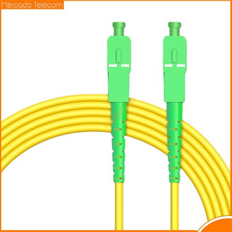 Sc Apc Singlemode Simplex Fiber Optic Patch Cable Grandado