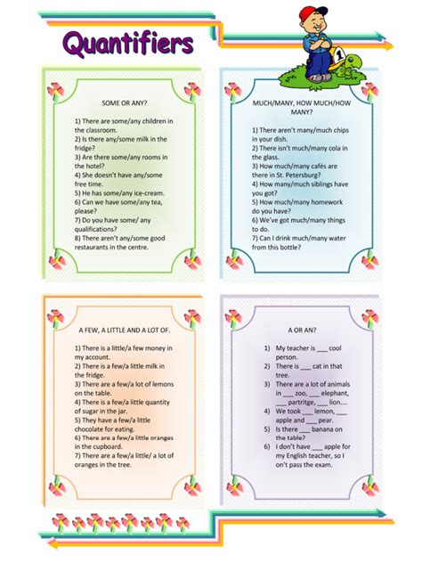 Quantifiers Test Pdf