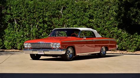 1962 Chevrolet Impala Convertible Vin 21867l142382 Classiccom
