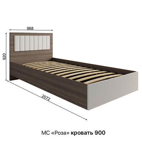 Купить Кровать 900 Роза в Ростове на Дону отличные цены на кровати односпальные Интернет