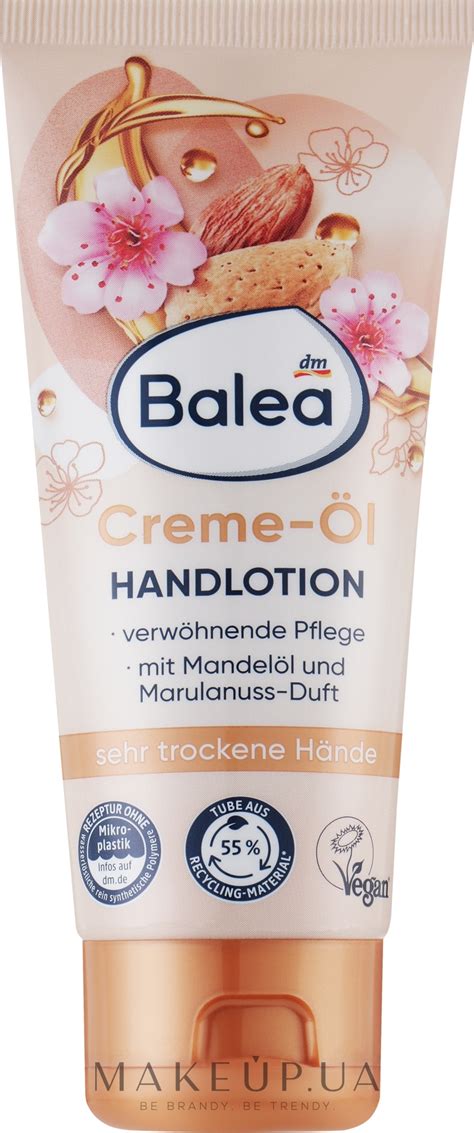 Balea Creme Ol Hand Lotion Крем лосьон для рук с миндальным маслом
