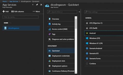 Accessing Azure Mobile App Via Android Dicoding Blog