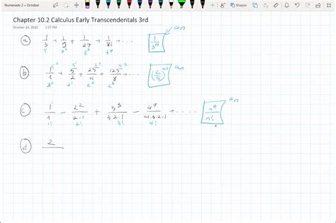 solved find a formula for the general term an not the partial sum of