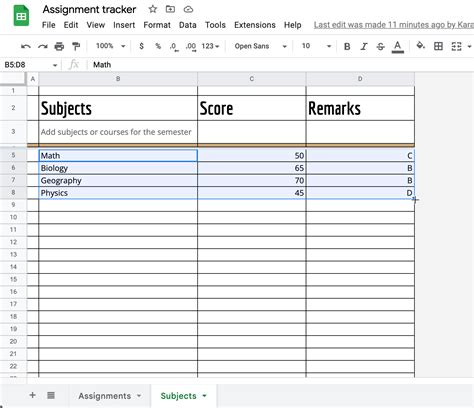 Google Sheets How To Merge Cells