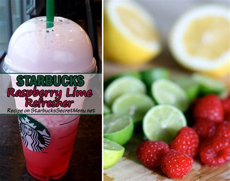 Starbucks Raspberry Lime Refresher Starbucks Secret Menu