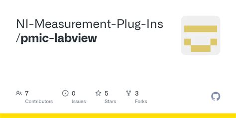 Github Ni Measurement Plug Inspmic Labview