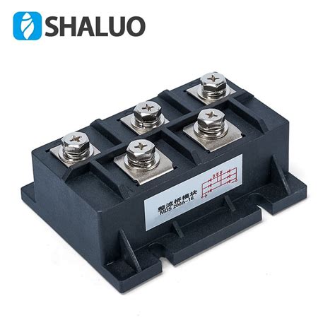 Mds200a Amp 1600v Volt Three Phase Generator Rectifier Module Fast