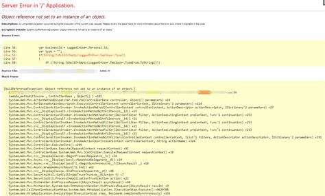 C Why Is It Showing Nullreferenceexception When The Variable Is Not