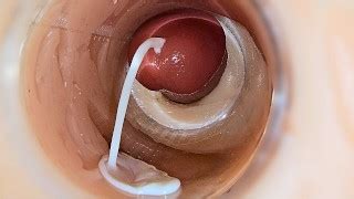 奥深くの膣内にカメラを仕掛け、大量の精子を射精させる
