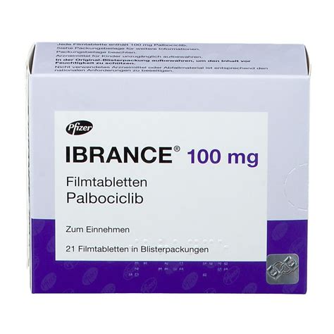 Ibrance® 100 Mg 3x7 St Mit Dem E Rezept Kaufen Shop Apotheke