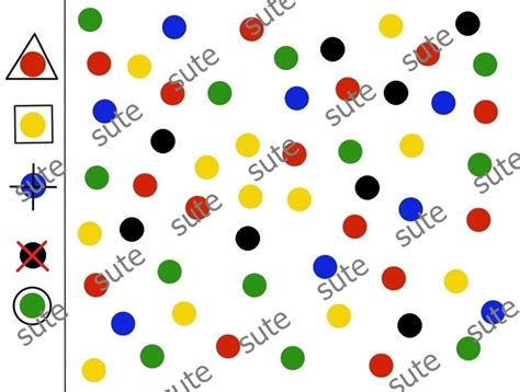 인지활동프로그램 학습지 규칙표시하기