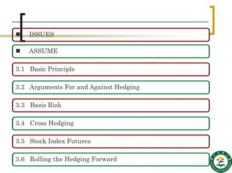 PPT Hedging Strategies Using Futures PowerPoint Presentation Free Download ID 4131982