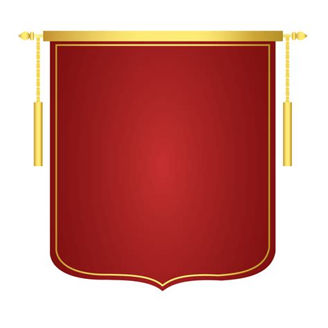 Red Scroll Text Banner 25062725 Png