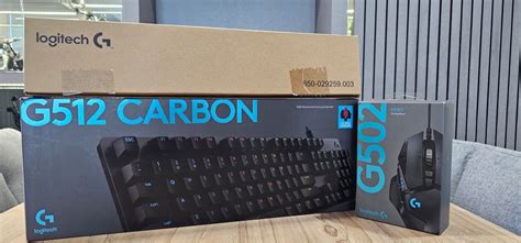 Logitech G512 Carbon Keyboard G502 Hero Mouse Set Computers And Tech Parts And Accessories