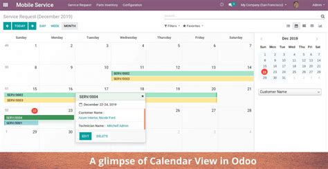Calendar View In Odoo 14 Odoo Events Calendar View Ppts