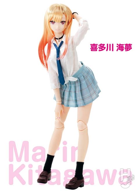 制服姿の「喜多川海夢」が13スケールでドール化！コスプレが大好きな海夢をたくさんおめかししよう♪ Hobby Japan Web
