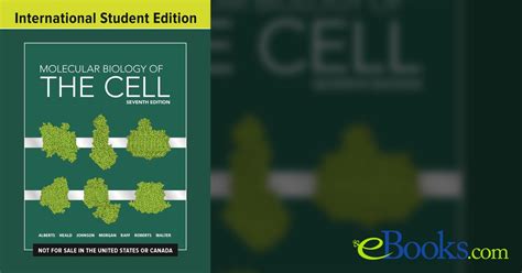 Molecular Biology Of The Cell 7th Ed By Bruce Alberts Ebook