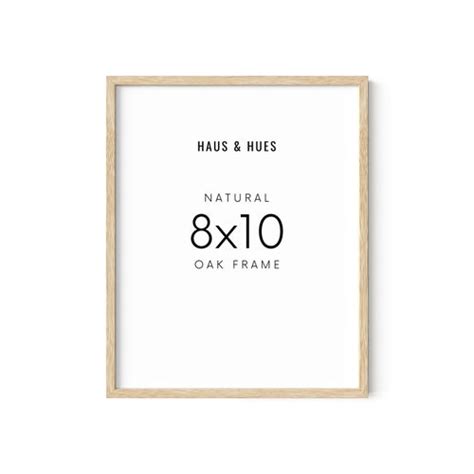 Haus And Hues Natural Wood Picture Frames Set Of 6 Frame Etsy