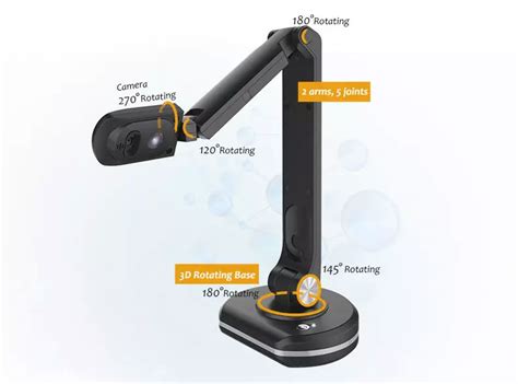 joyusing v500s visualizer ultra portable document camera object