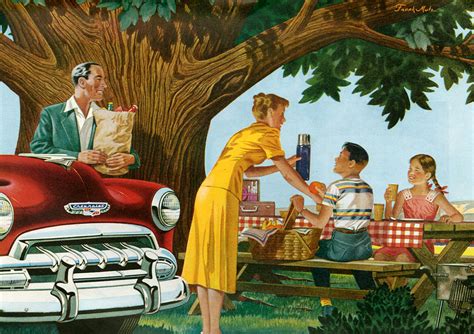 1950s Usa Chevrolet Magazine Advert 2 Photograph By The Advertising