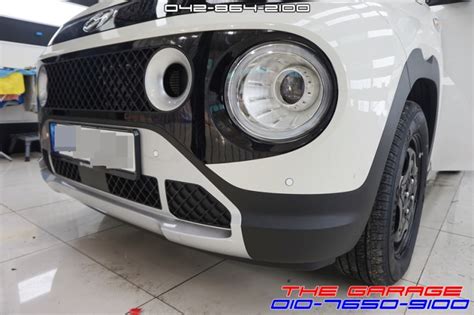 캐스퍼 순정스타일 전방감지기 전방센서 작업 후기 네이버 블로그