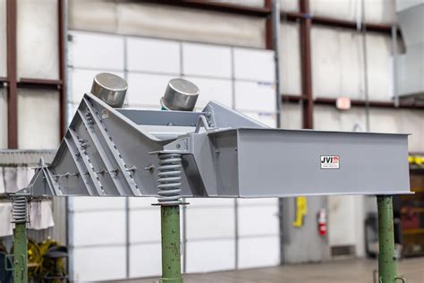 Jvi Custom Vibratory Scalping Screen Removes Tramp Material From Sand