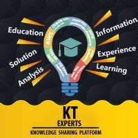KT EXPERTS (Knowledge Sharing Platform) | LinkedIn