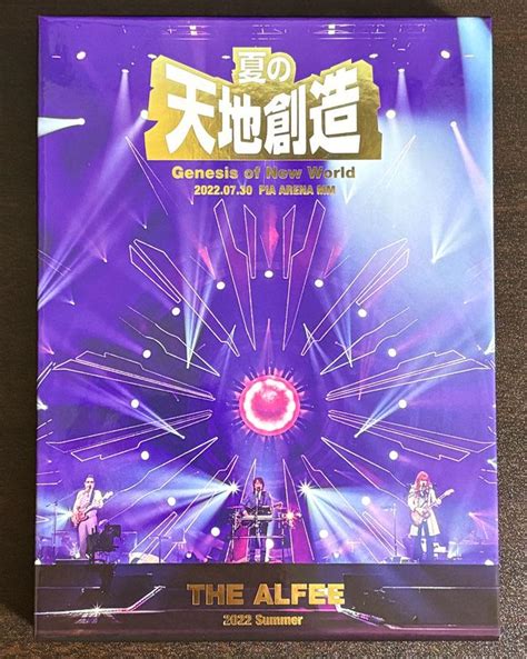 THE ALFEE 夏の天地創造 30.July.2022【Blu-ray】 - メルカリ