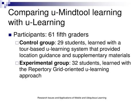 Ppt Research Issues And Applications Of Mobile And Ubiquitous