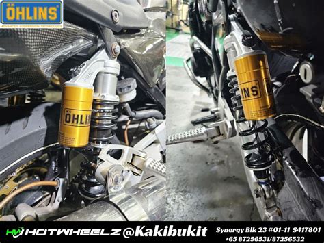 Ohlins Suspension Honda Cb400 Super Four Motorcycles Motorcycle Accessories On Carousell