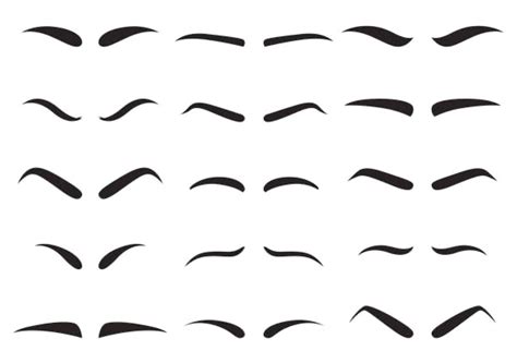 Cartoon Eyebrows