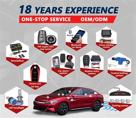 Octopus Car Alarm System One Way Built In Central Lock Relay Car Alarm