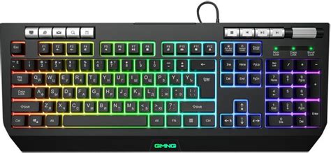 Механическая клавиатура OKLICK x Оклик GMNG 735GK черный USB Multimedia ...