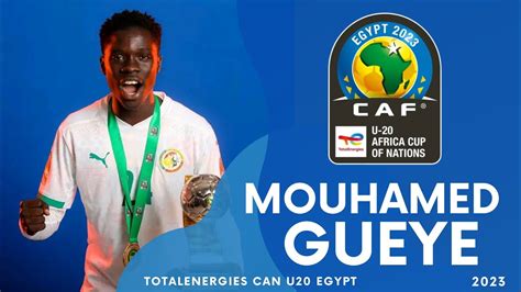 Mouhamed Gueye Long Passes Tackles And Defensive Skills Senegal U20