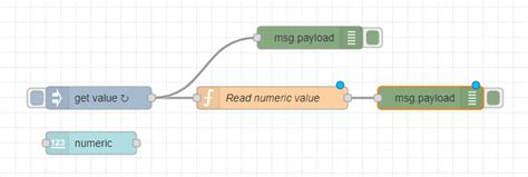 get value of numeric input node dashboard node red forum