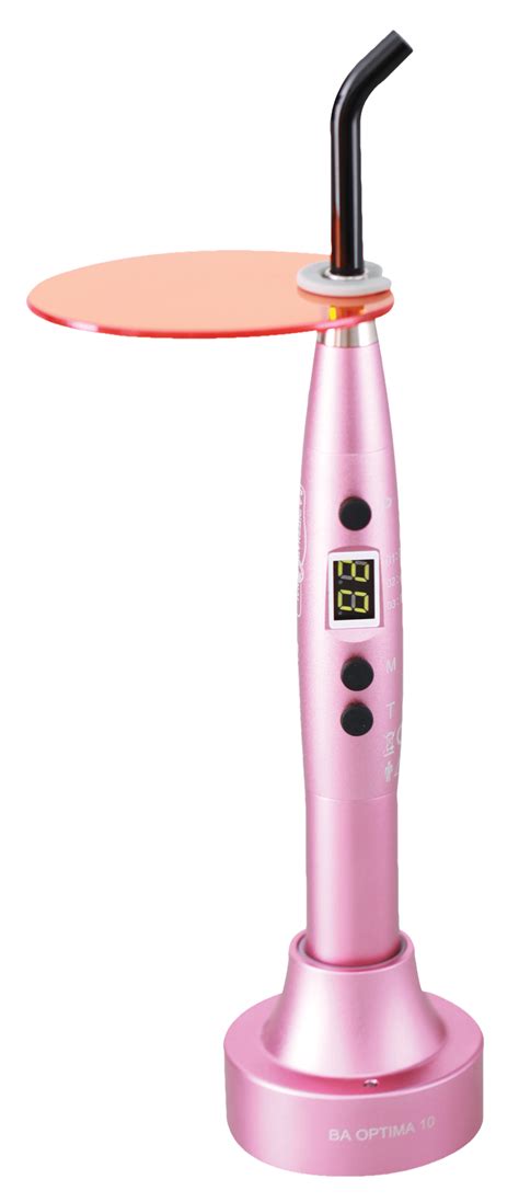 Ba International Ba Optima 10 Cordless Led Curing Light Pink 1133745