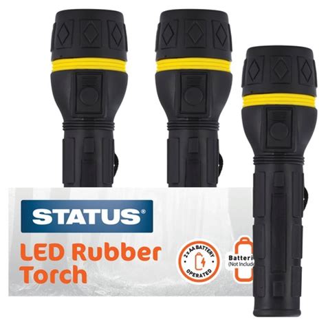 Status Rubber Torch Black Morrisons Online Groceries And Offers