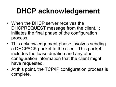 13 Dhcp Service Ppt