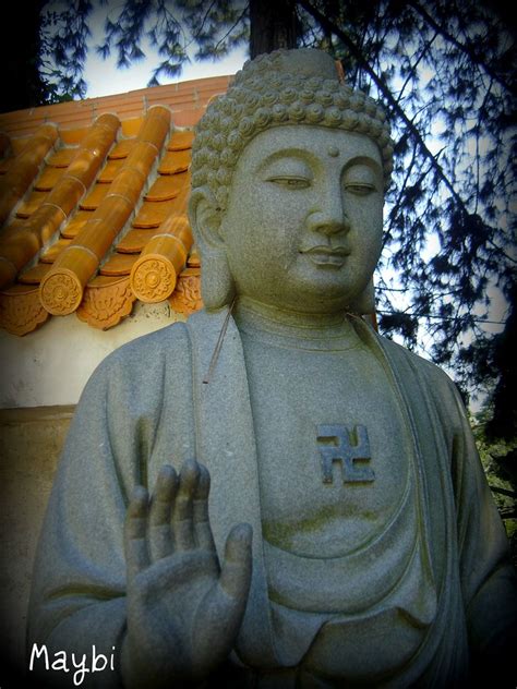 Buddha Swastika Cross Although This Symbol Is More Common Flickr