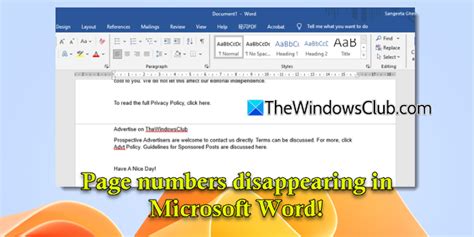 How To Put Headers And Footers On Certain Pages In Word