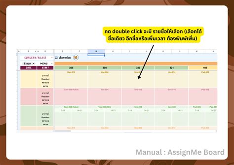 Anesthesia Assignment Board