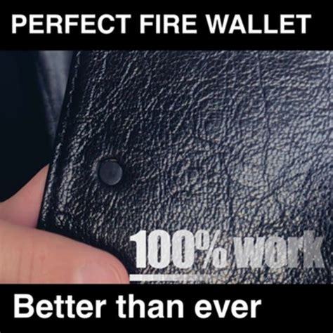 Perfect Fire Wallet By Victor Voitko All Things Magic