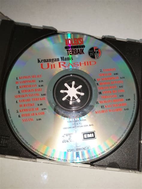 Uji Rashid Kenangan Manis Hobbies And Toys Music And Media Cds And Dvds On
