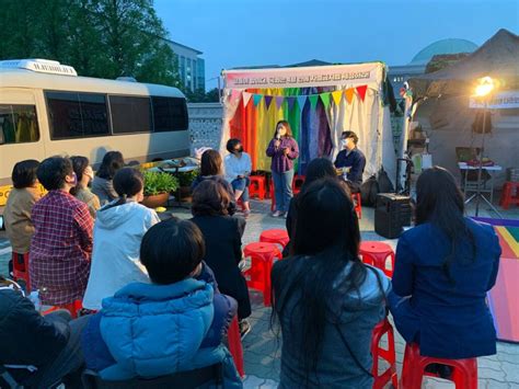 후기 차별금지법 4월 제정 쟁취를 위해 국회 앞에서 시작한 평등텐트촌 And 단식투쟁 15일차 한국여성노동자회