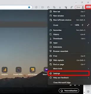2 Cara Mudah Dan Cepat Menyembunyikan Sidebar Di Microsoft Edge PC Satutitiknol Situs