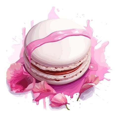 Macaroon Premium Ai Generated Vector