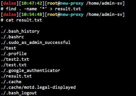 리눅스 명령어 정리 find 달소씨의 하루