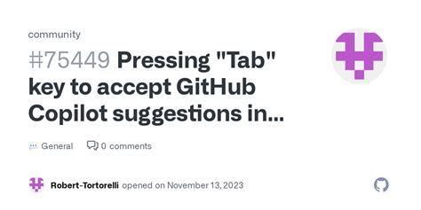 Pressing Tab Key To Accept Github Copilot Suggestions In Visual